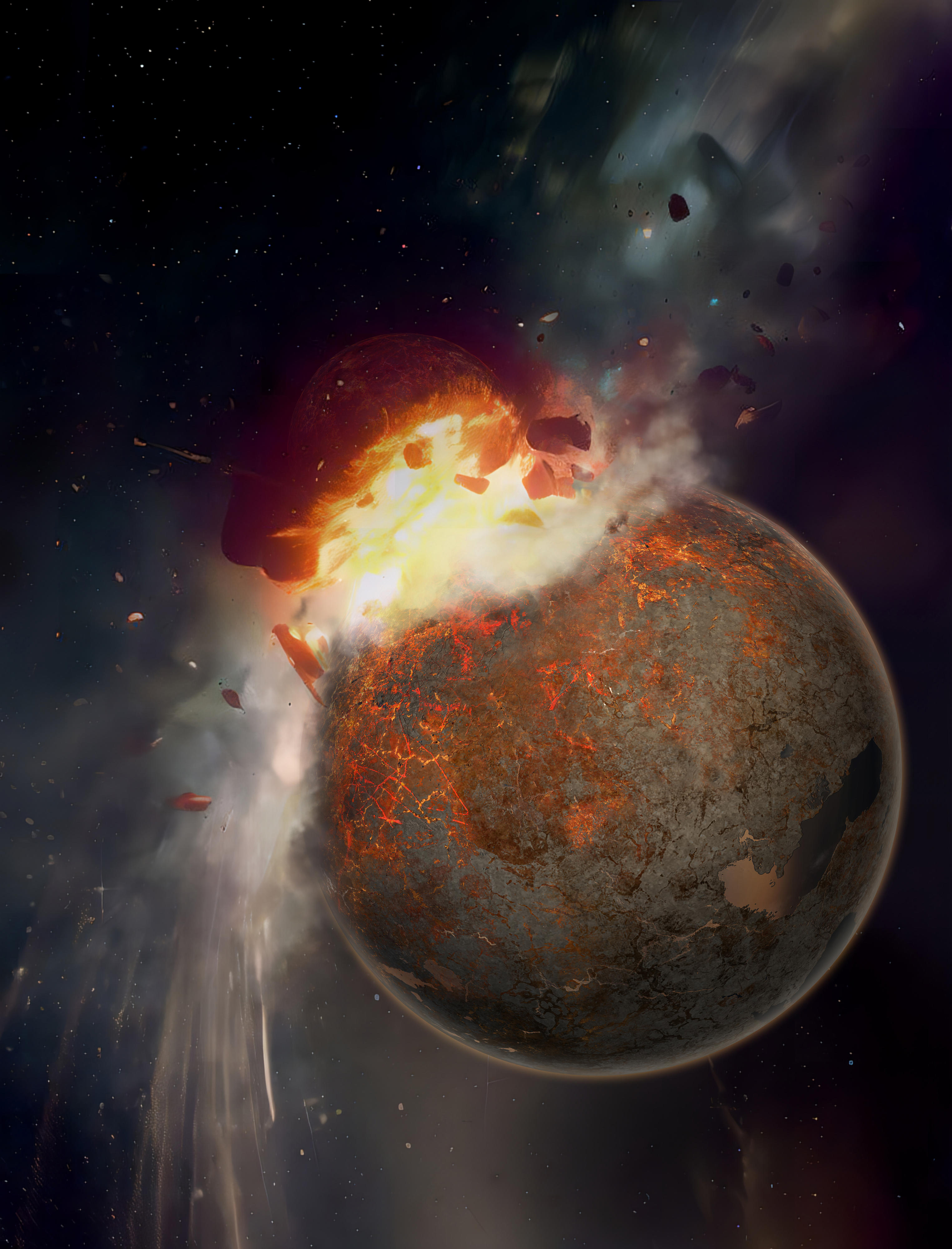 Ancient Moon-forming collision with Theia may have altered Earth’s ...